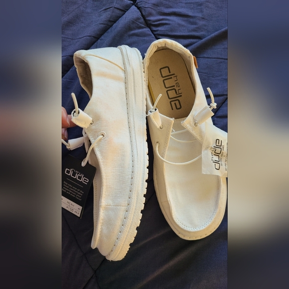 Hey Dude | Shoes | Hey Dude White Casual Shoes | Poshmark